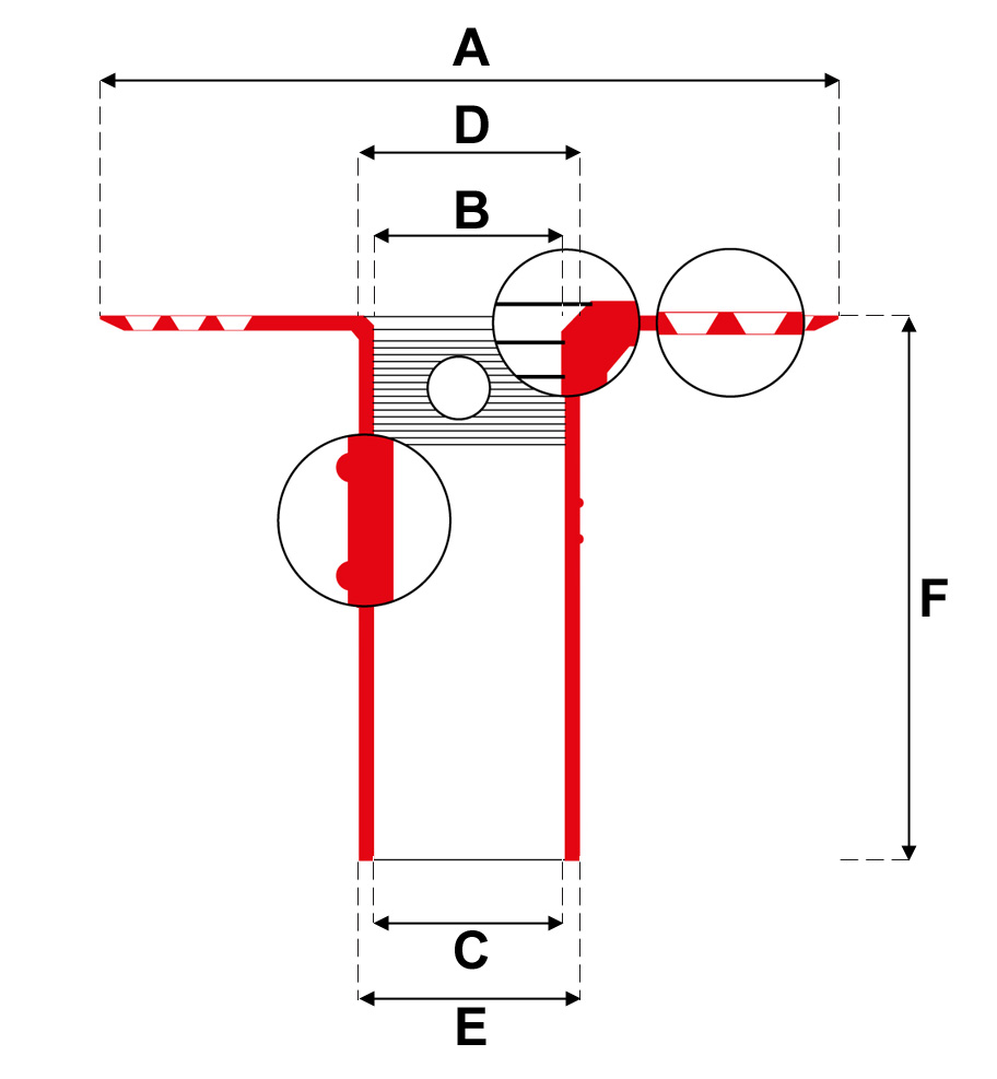 EPDM Downpipe Outlets - Wallbarn